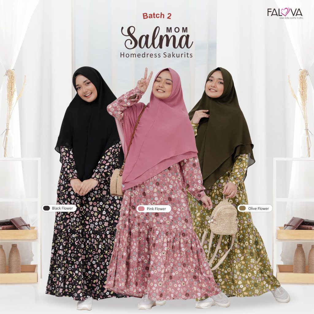 Falova - Salma Dress - Butiq Aisyah