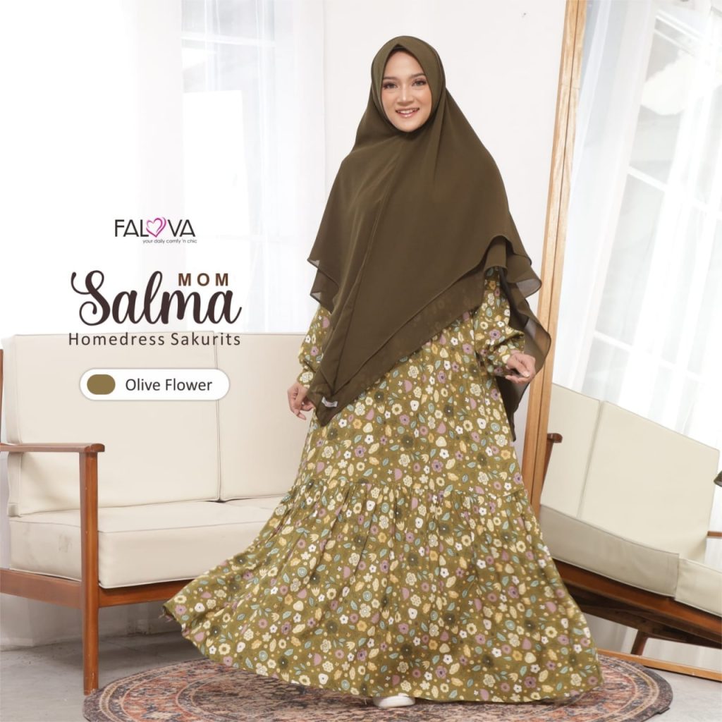 Falova - Salma Dress - Butiq Aisyah