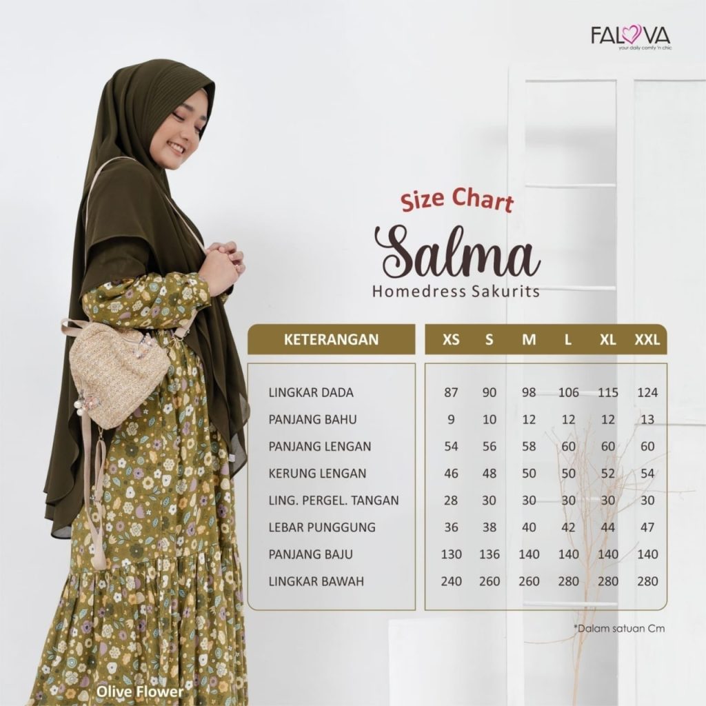 Falova - Salma Dress - Butiq Aisyah