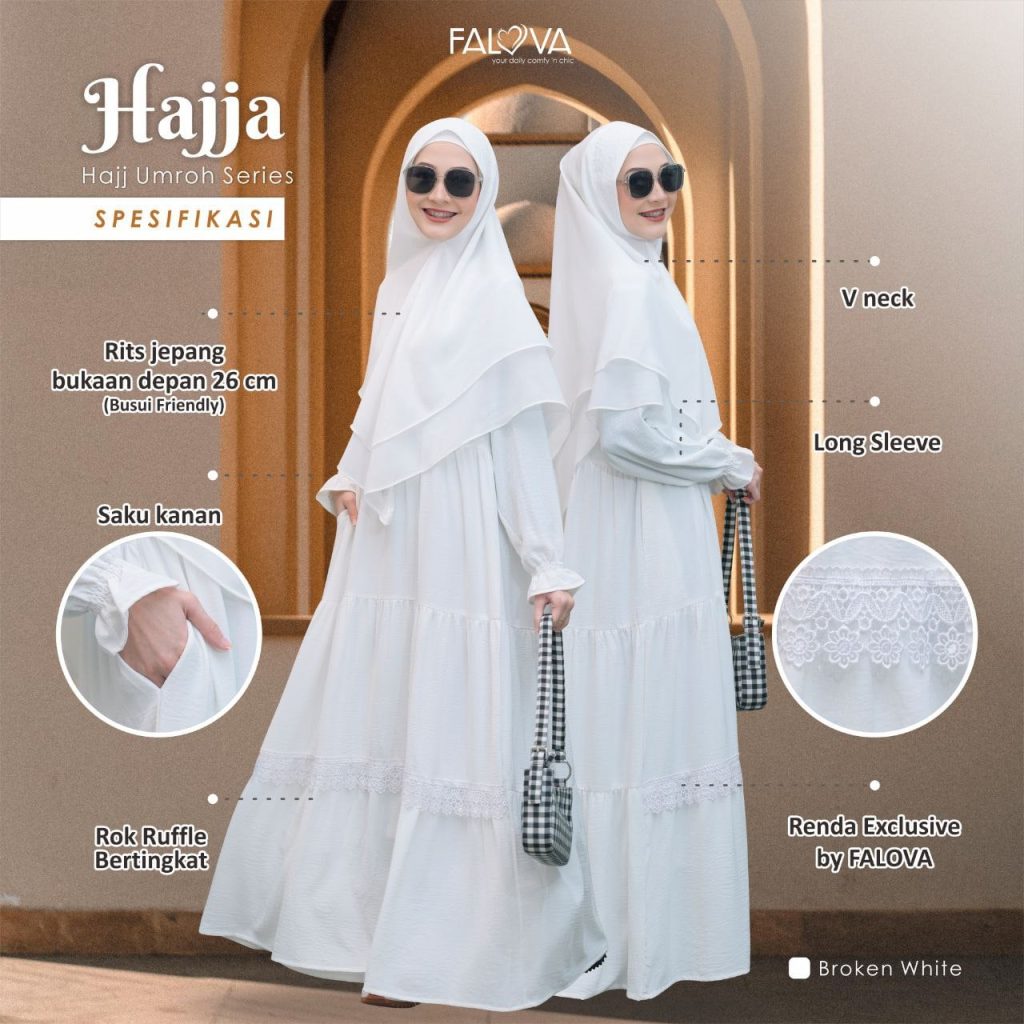 Falova - Hajja Dress - Butiq Aisyah