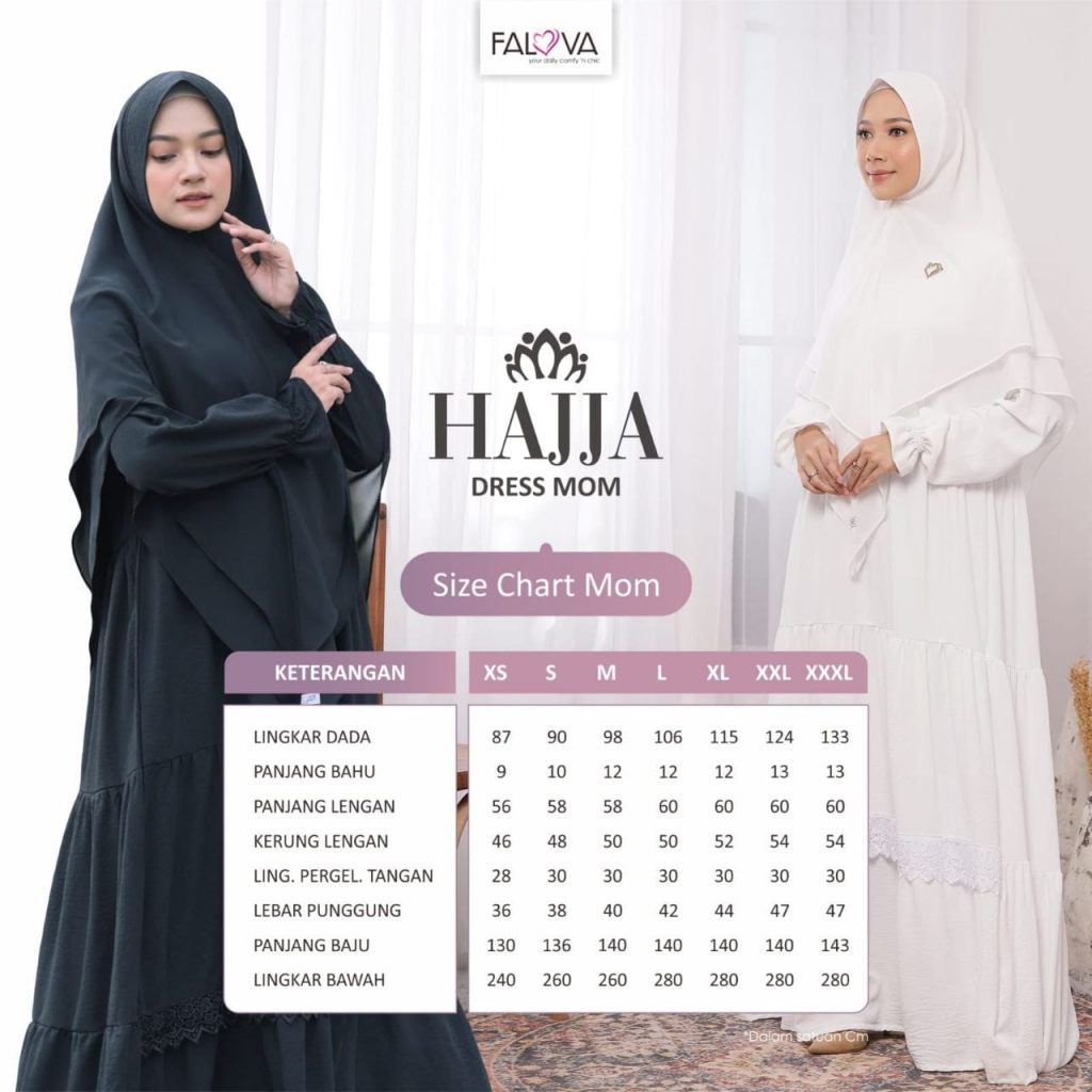 Falova - Hajja Dress - Butiq Aisyah