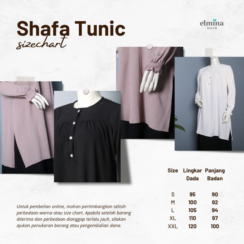 Elmina - Shafa Tunic - Butiq Aisyah